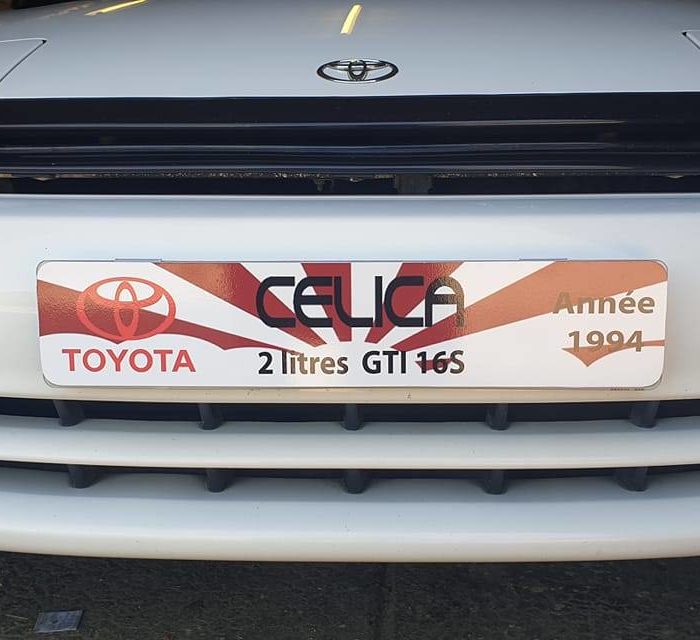 Fixation cache-plaques d'immatriculation personnalisées & standards